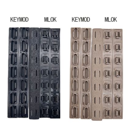 Rail Covers for M-LOK, Keymod & Picatinny, Heat-Resistant, Anti-Slip ...